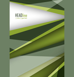Modern cover template Royalty Free Vector Image