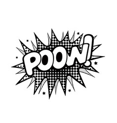 Pop art style sticker Royalty Free Vector Image