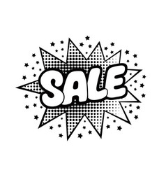 Pop art style sticker Royalty Free Vector Image