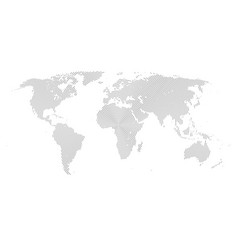 World map grid Royalty Free Vector Image - VectorStock