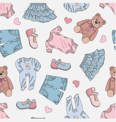 Vintage fashion pattern background Royalty Free Vector Image