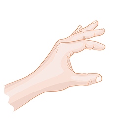 Hand gesture Royalty Free Vector Image - VectorStock