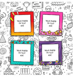 Cute frame Royalty Free Vector Image - VectorStock