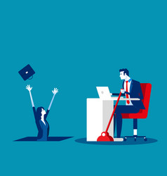 Business concept for job vacancy Royalty Free Vector Image