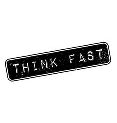 It is fast rubber stamp Royalty Free Vector Image