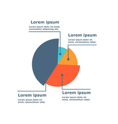 6 step business strategy concept infographic Vector Image