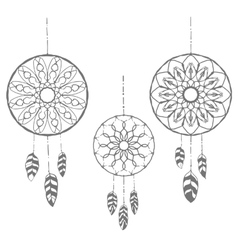 Tribal native american set Royalty Free Vector Image