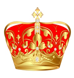 Royal crown Royalty Free Vector Image - VectorStock