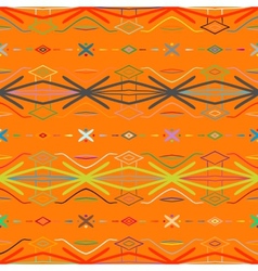Seamless colorful aztec pattern Royalty Free Vector Image