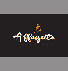 Delicious coffee to taste Royalty Free Vector Image