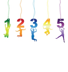 Jumping Vector Image by jameschipper - Image #398424 - VectorStock