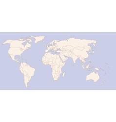 World map infographics template Royalty Free Vector Image