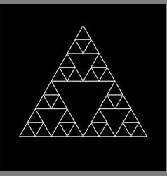 Sacred geometry triangle based symbol and elements