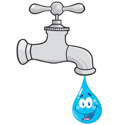 Cartoon tap Royalty Free Vector Image - VectorStock