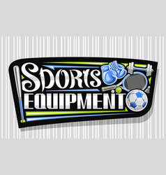 Logo for sport shop Royalty Free Vector Image - VectorStock