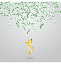 Dollar cartoon vector by yayayoy - Image #1525774 - VectorStock