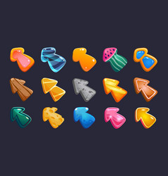 Sniper aim pointer weapon targeting pointers Vector Image