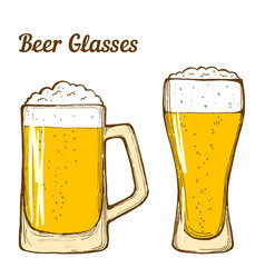 Beer cartoon Royalty Free Vector Image - VectorStock