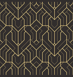 Abstract art deco seamless modern tiles pattern Vector Image