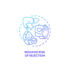 Employee performance evaluation blue gradient Vector Image