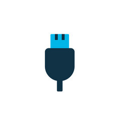 Usb charging plug icon Royalty Free Vector Image