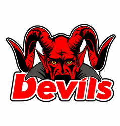 Seven deadly sins devils and satan of lucifer Vector Image