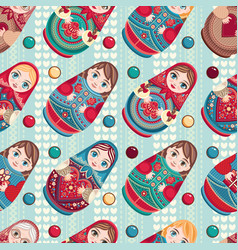Matryoshka babushka doll Royalty Free Vector Image