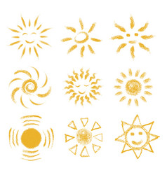 Sun Royalty Free Vector Image - VectorStock