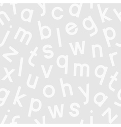 Abc english alphabet on transparent background Vector Image