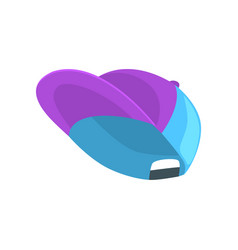 Retro military garrison cap Royalty Free Vector Image