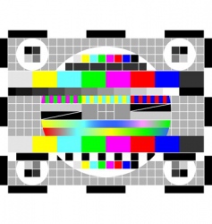 Smpte color bars Royalty Free Vector Image - VectorStock