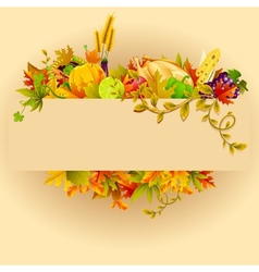 Thanksgiving fall autumn background vector by beholdereye - Image ...