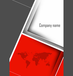 Modern cover template Royalty Free Vector Image