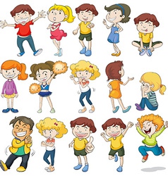 Children Royalty Free Vector Image - VectorStock