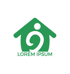 Digital human logo icon design template Royalty Free Vector