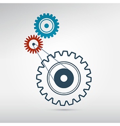 Cogs - gears Royalty Free Vector Image - VectorStock