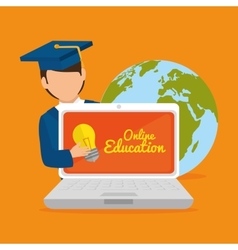 Students university college world arrow logo Vector Image by mydigitall ...