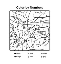 Keep moving forward coloring page Royalty Free Vector Image