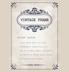 Vintage style design elements Royalty Free Vector Image