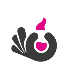 Pointing finger hand Royalty Free Vector Image