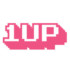 Pixel cute unicorn isolated Royalty Free Vector Image