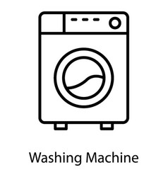 Washing machine Royalty Free Vector Image - VectorStock