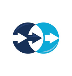 Cartoon color data analytics input output Vector Image