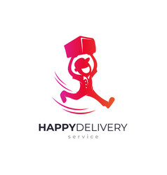 Together romantic love logo Royalty Free Vector Image