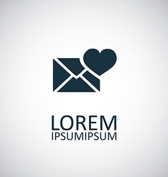 Heartbeat icon image Royalty Free Vector Image