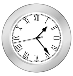 Learning time clock set Royalty Free Vector Image