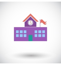 School building Royalty Free Vector Image - VectorStock