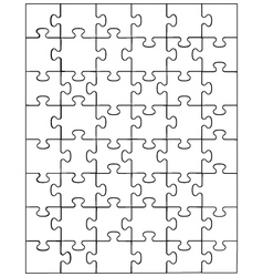 Jigsaw puzzle connection background abstract Royalty Free Vector Image ...