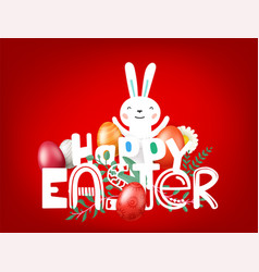 Happy goldfish with bubbles Royalty Free Vector Image