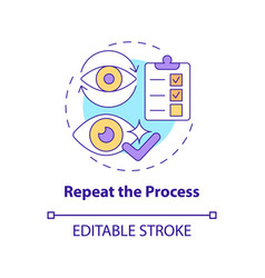 Business process improvement icons Royalty Free Vector Image
